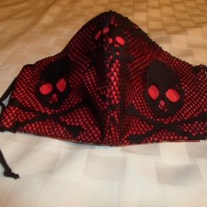 Hand Crafted | Accessories | Vintage Skull Lace Face Mask | Poshmark